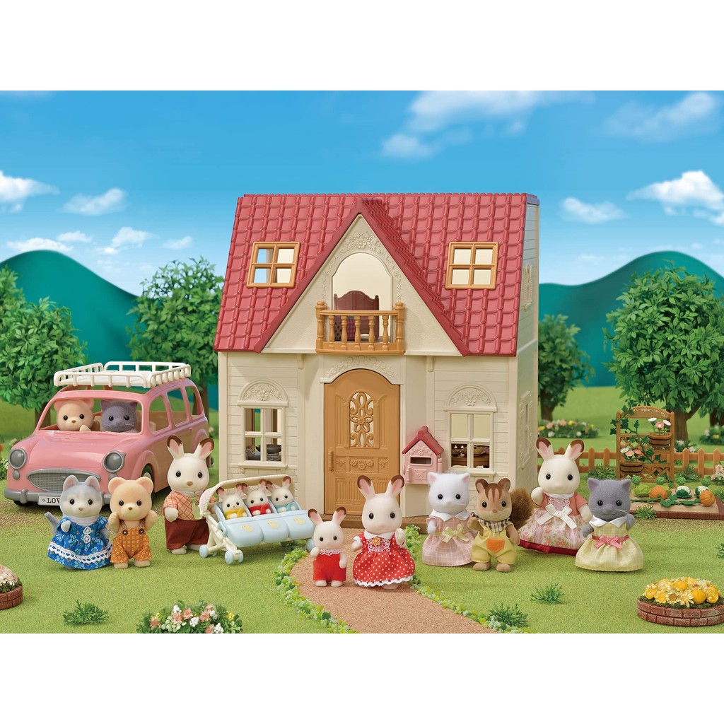 Sylvanian Families House 【First Sylvanian Families】 DH-08 ST Mark ...