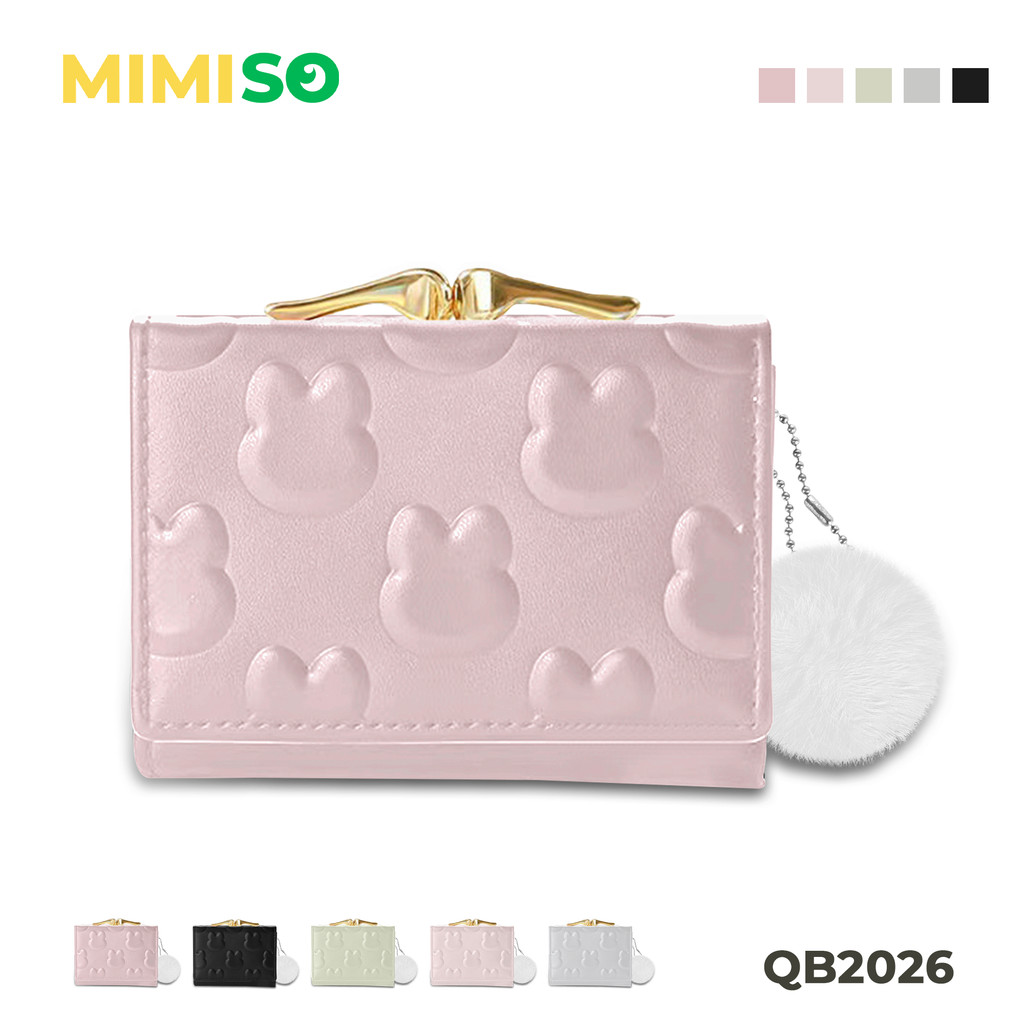 MIMISO Wallet For Women Mini Wallte Cute Elegant Multi-Slot Leather ...