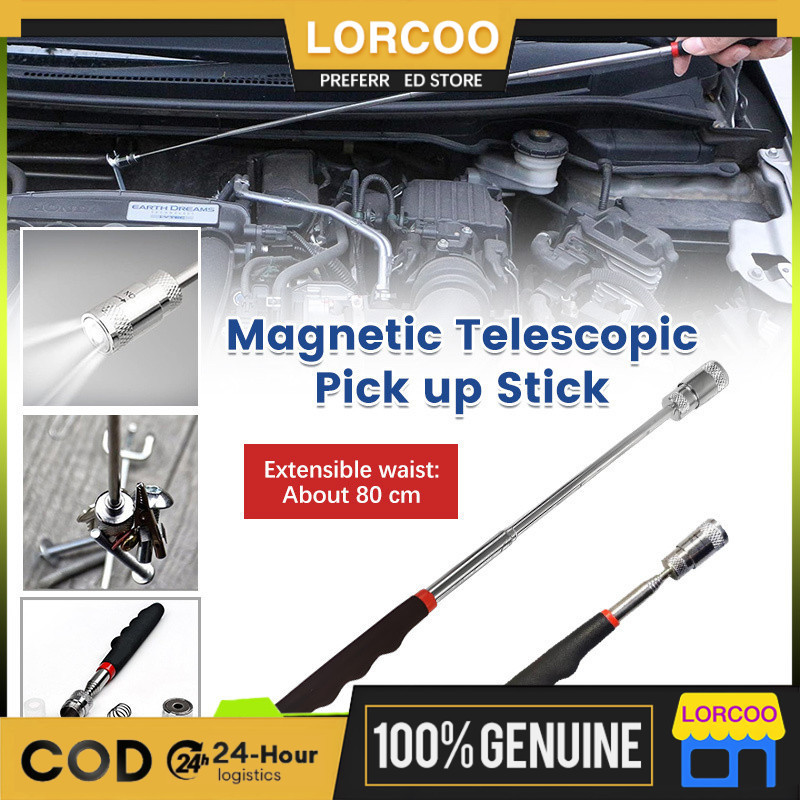 Portable Telescopic Adjustable Magnetic Pick-Up Tools Magnetic ...