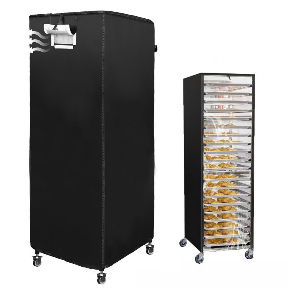 Heavy Duty Bread Rack Cover with Vents for 10 Tier Sheet Pan Rack 23 by ...