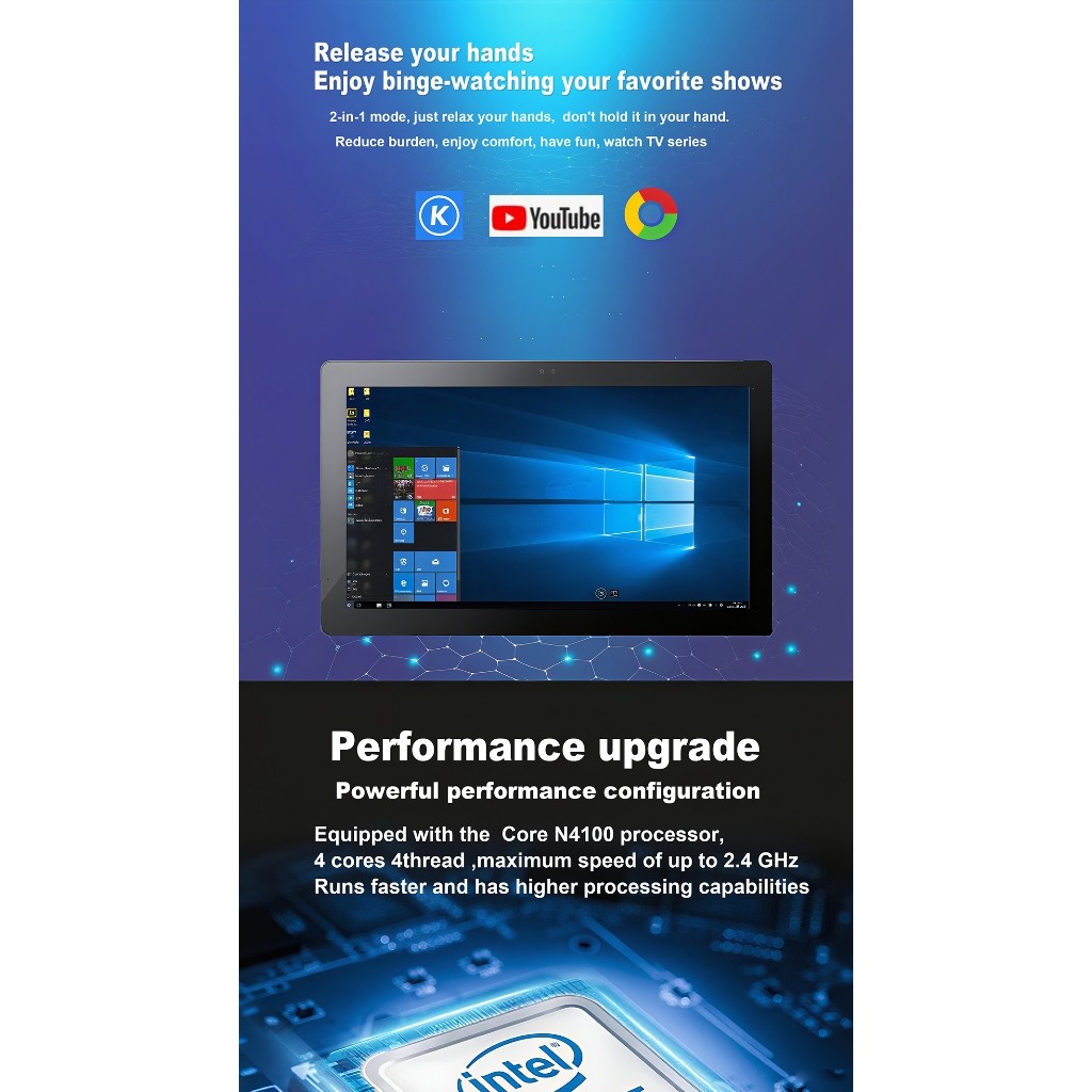 NEC 2 in 1 laptop Windows os 12.5inch tablet Intel N4100 with 4GB RAM ...