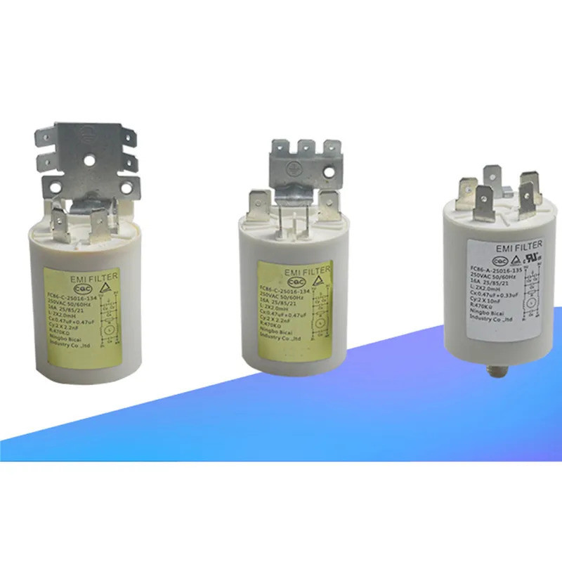 1pc Professional EMI Power Filter Washer Spare Interference Suppressor ...