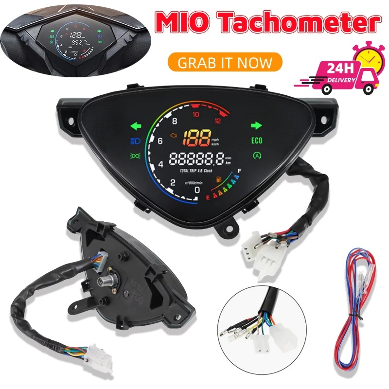 LED Meter Speedometer Odometer Tachometer For YAMAHA Mio Sporty For Mio ...