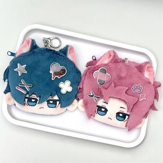 2025 Blue Lock Anime Peripheral Itoshi Sae Rin Itoshi Plush Coin Purse ...