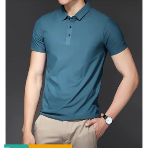 Ice Silk Quick-drying POLO Shirt Seamless For Men golf summer thin ...