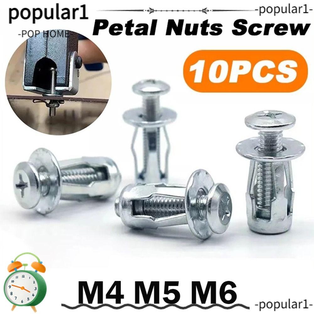 POPULAR Rivet Nut, Petal Shape Hex Phillips Rivet Lock, M4 M5 M6 Metal ...