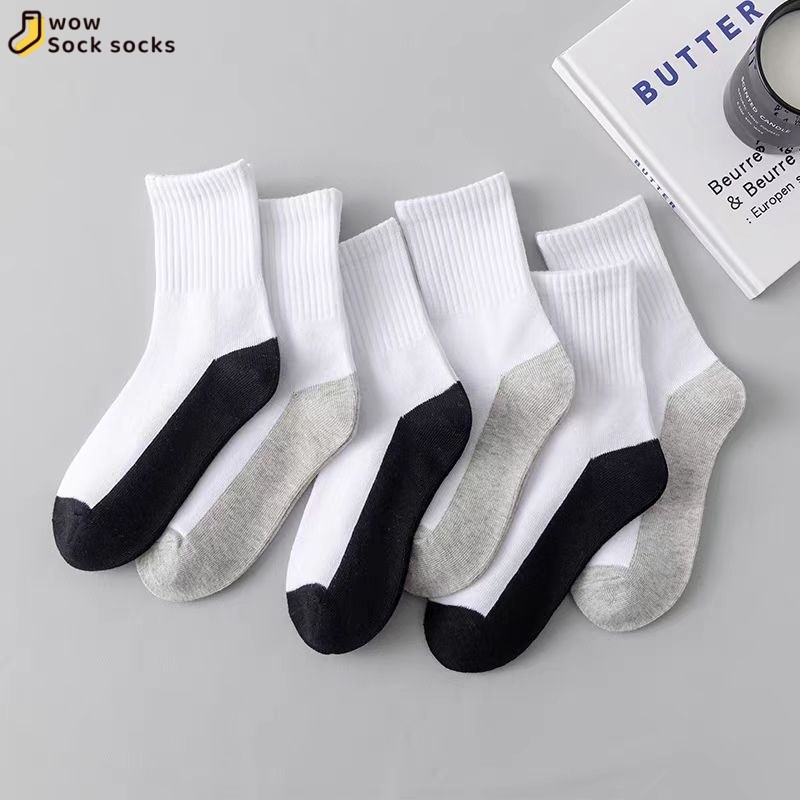 Ankle school Medyas youth Unisex One Size 32-36 Cotton Breathable Plain ...