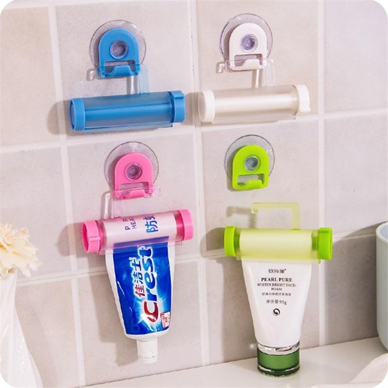 Rolling Toothpaste Dispenser with Suction Holder | Shopee Philippines