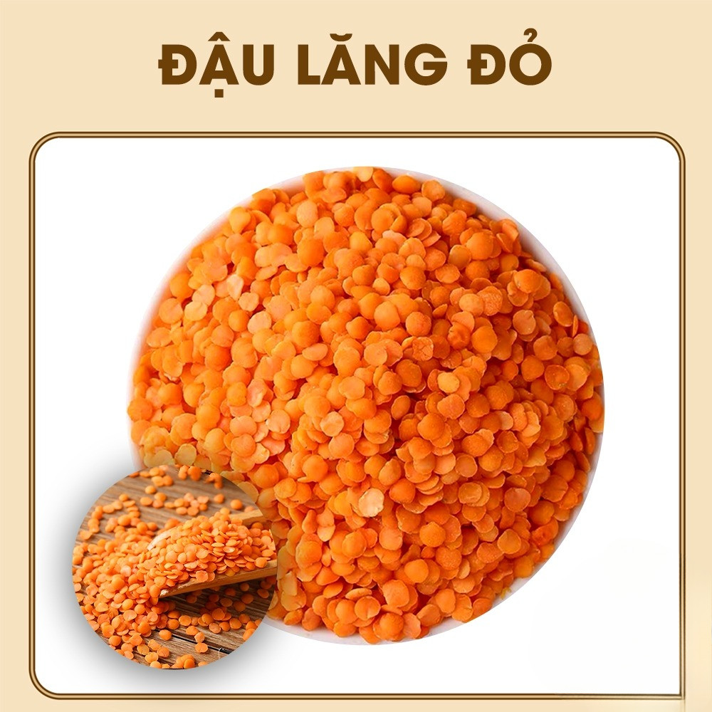 Green/red lentils 100g (Nutritional seeds, soup, nut milk, good for ...