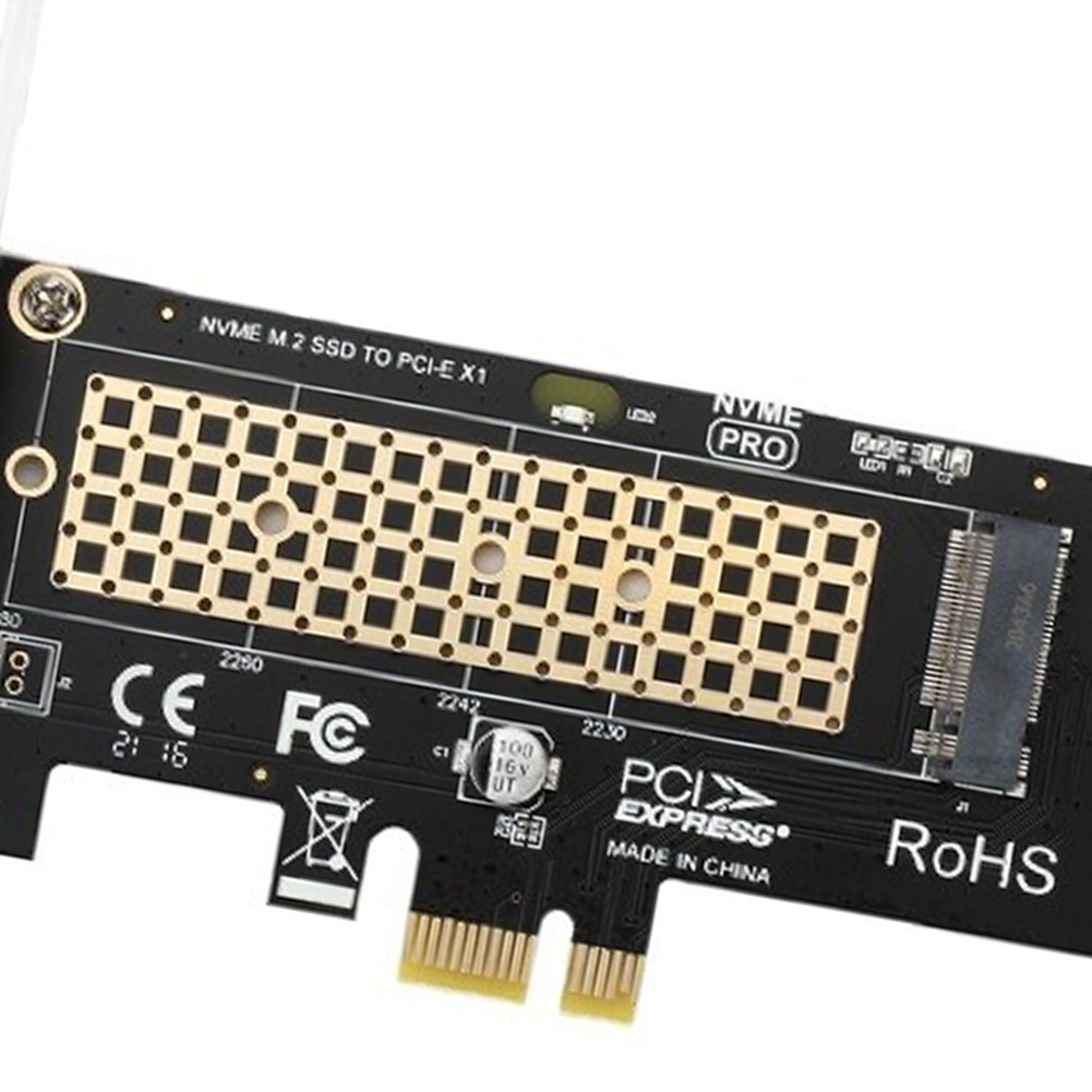 M.2 NVME SSD To PCIe 3.0 X1 Adapter Card 8Gbps M.2 NVME To PCIe 3.0 X1 ...