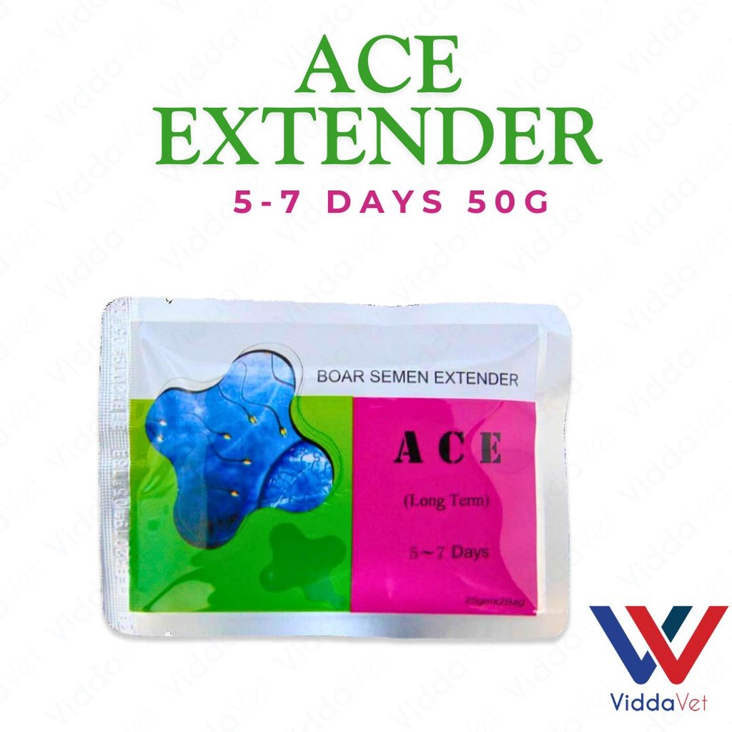 50g Ace Extender veterinary formulated for breeding support and ...
