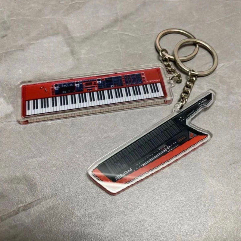 keychain keyboard keyboard keychain fidget Musical Instrument Keyboard ...