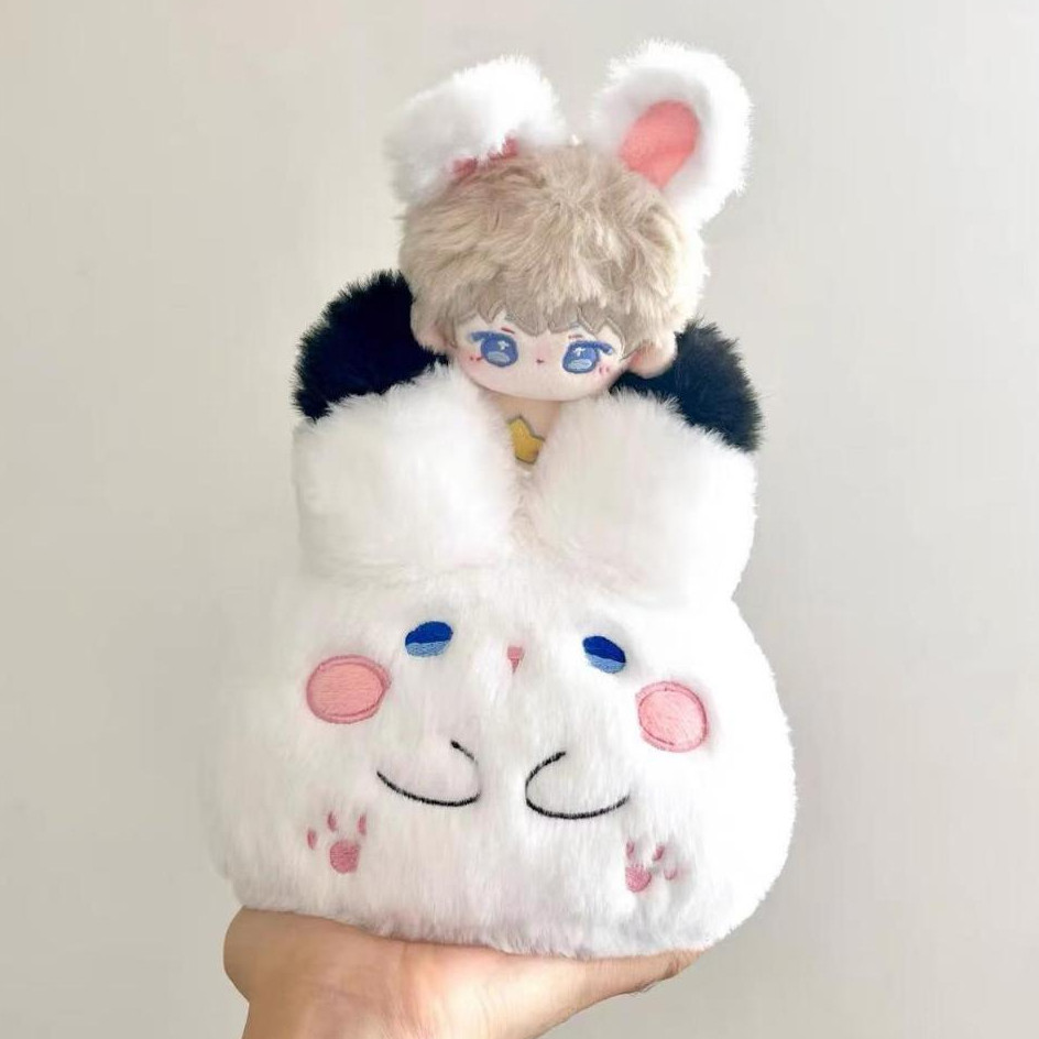 Love And Deepspace 15cm Plushie Stuffed Toy Xavier Rabbit Embroidery Pattern Design Doll Plush ...