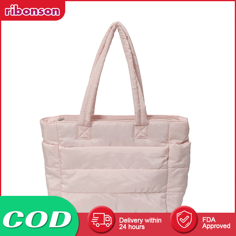 Tote Bag for Women, Lightweight Puffy Handbag Waterproof Shoulder Bag ...