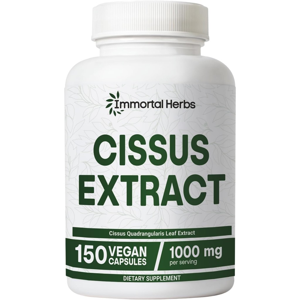 Cissus Quadrangularis plement 1000mg, 150 Pills, Pure Extract Powder ...