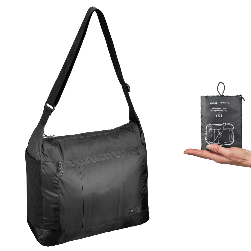 Decathlon Forclaz Travel Trekking Compact 15L Shoulder Bag Travel 100 ...