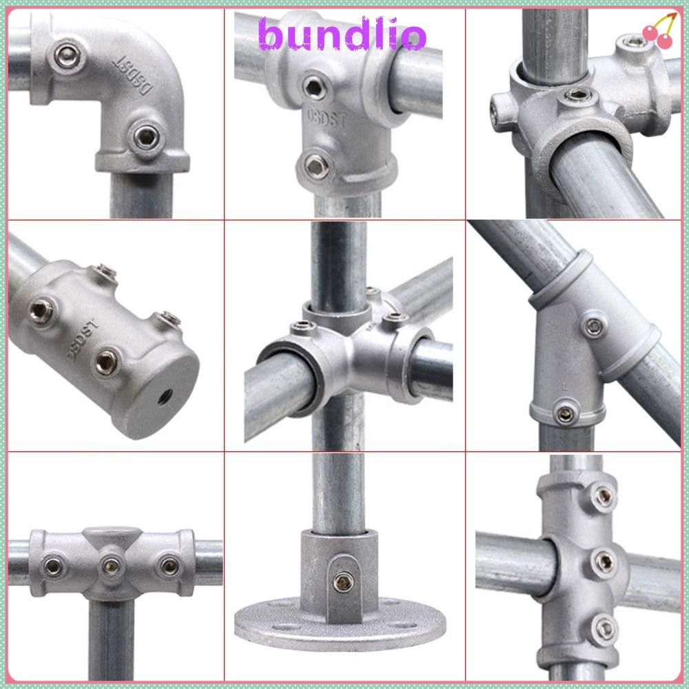 BUNDLIO Pipe Fitting Connector, Circular Fixed buckle Frame Fasteners ...