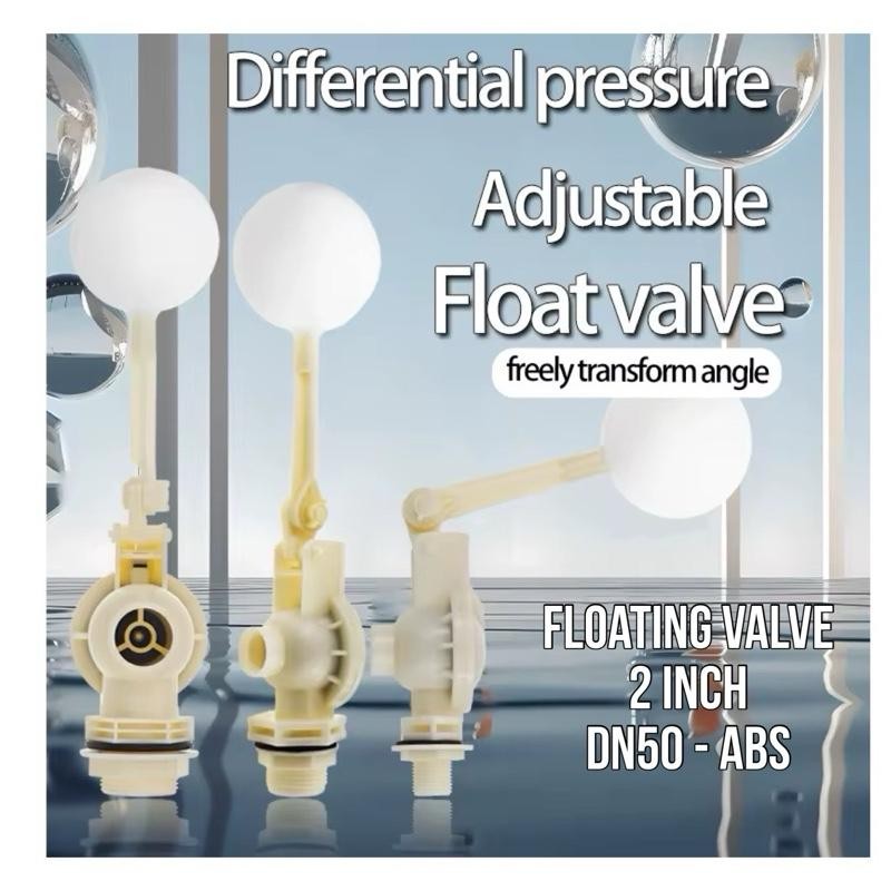 MAHA Vertical Ball Float Horizontal Automatic Water Tank Faucet 2 Inch ...