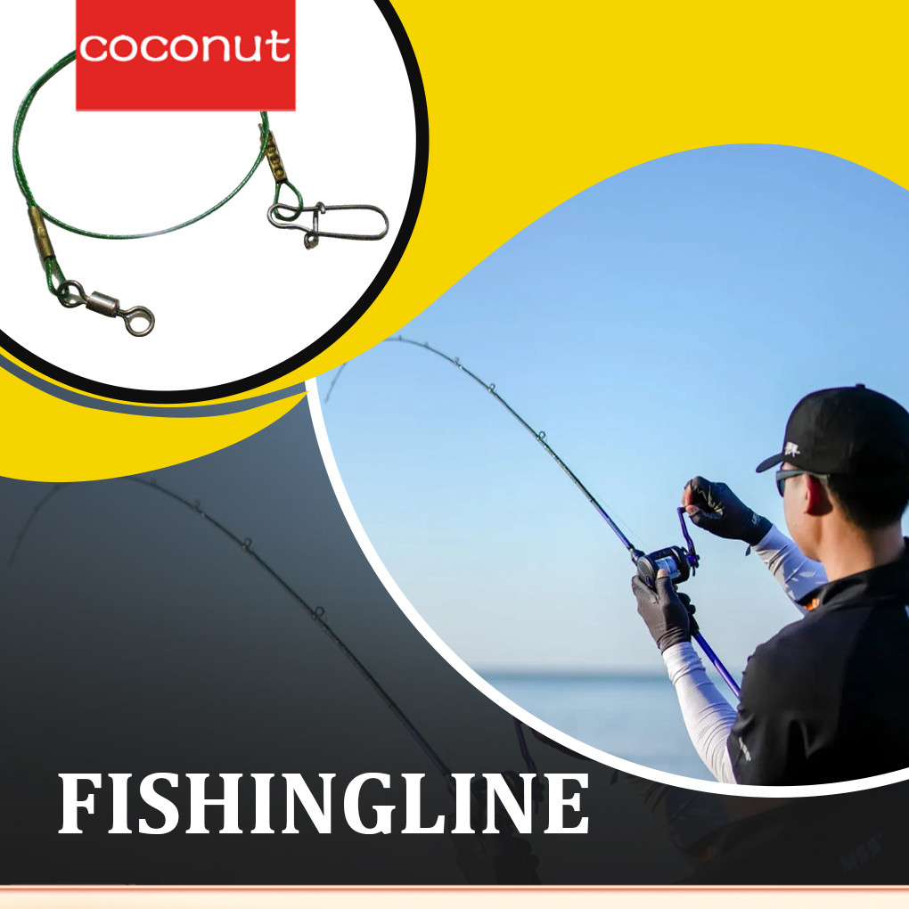 2/3 10Pcs 30cm Copper Fishing Leader Wire Fish Tackle Rig | Shopee ...