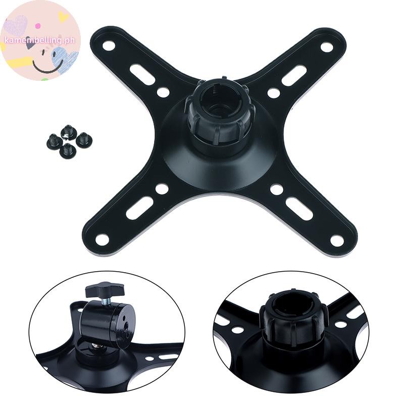 kame 1Set Portable Monitor Mounting Bracket Plate VESA 1/4 Inch Screw ...