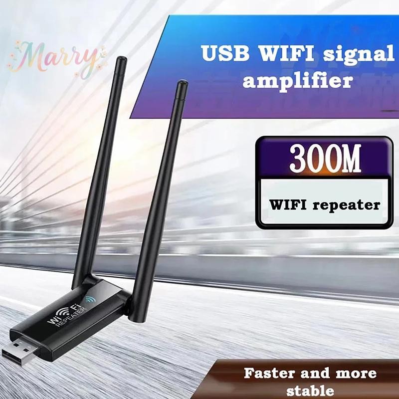 [Marry] 300Mbps 2.4G USB Wireless WiFi Repeater Extender Router WiFi ...