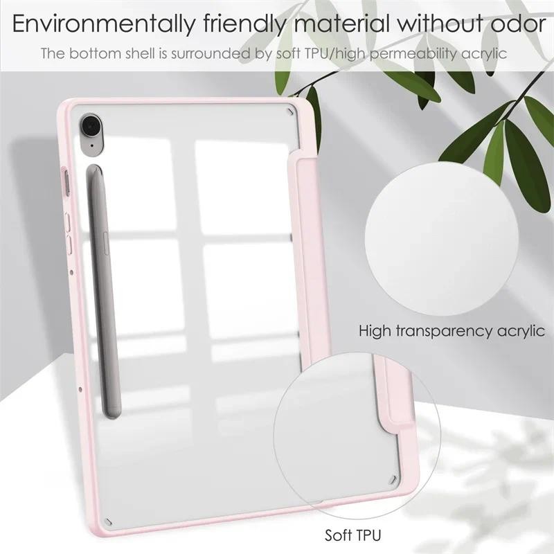 HD Acrylic Case for Samsung Galaxy Tab S11 S10 Lite FE Plus 2025 SM ...