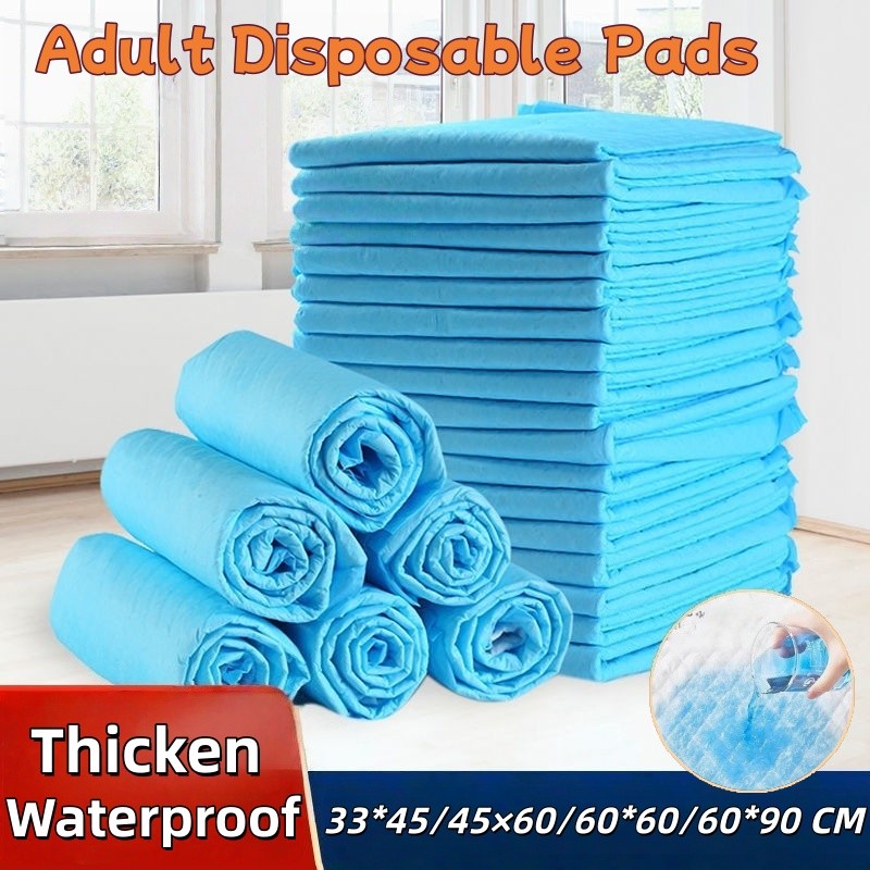 100PCS Adult Disposable Pads Underpads For Adults 60*90cm Pee Pad For ...