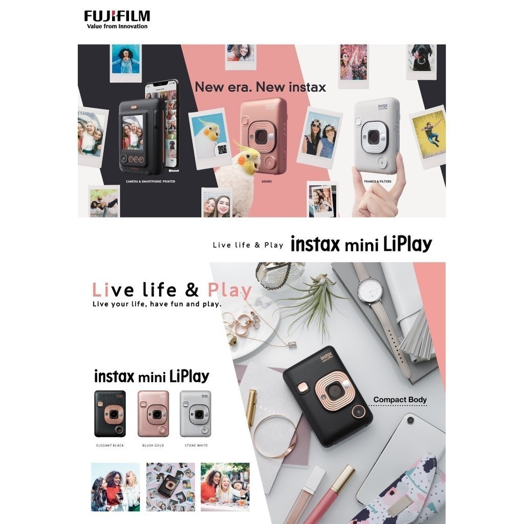 instax mini LiPlay Hybrid Camera | Shopee Philippines
