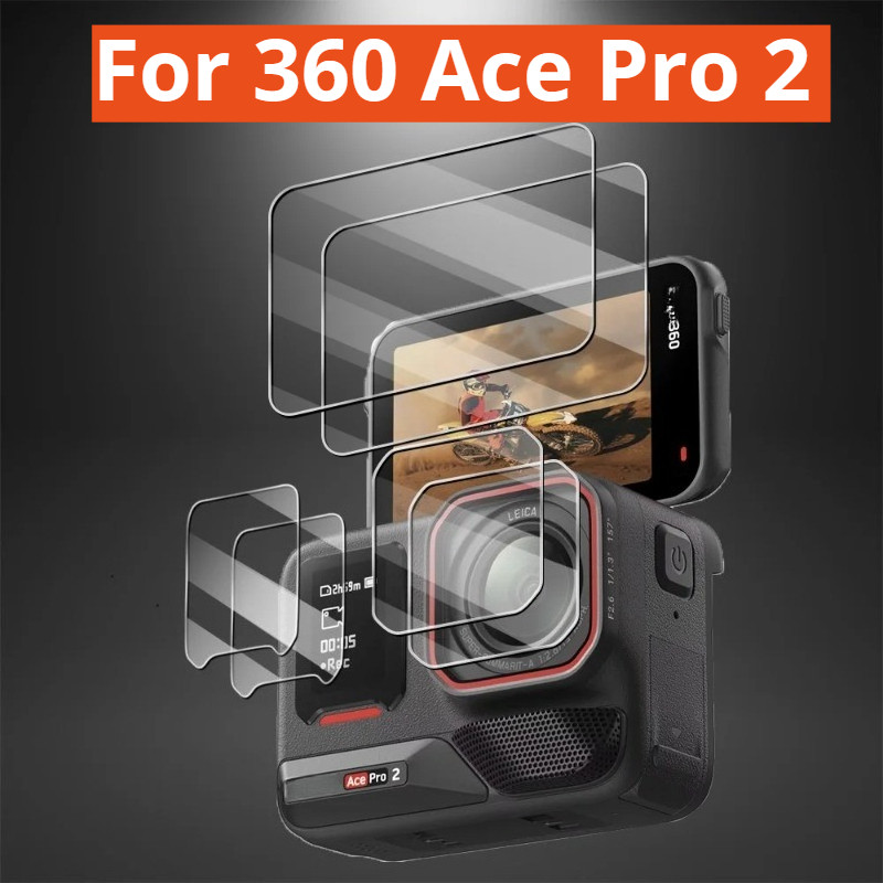 Tempered Glass for 360 Ace Pro 2 Screen Protector HD Lens/Screen/Front ...
