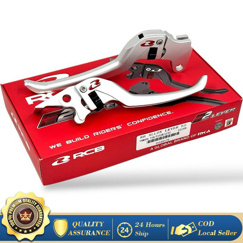 RCB E2 Brake Lever Set Alloy ( NMAX , SNIPER 150 / 155 , CLICK, BEAT FI , GIORNO , WINNER X ...