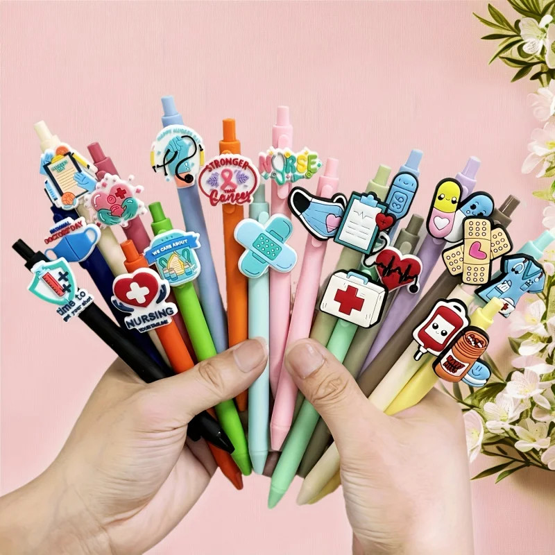 10/20 Nurse Pens, Funny Work Doctor Nurse Accessories, Gel Pens Black ...