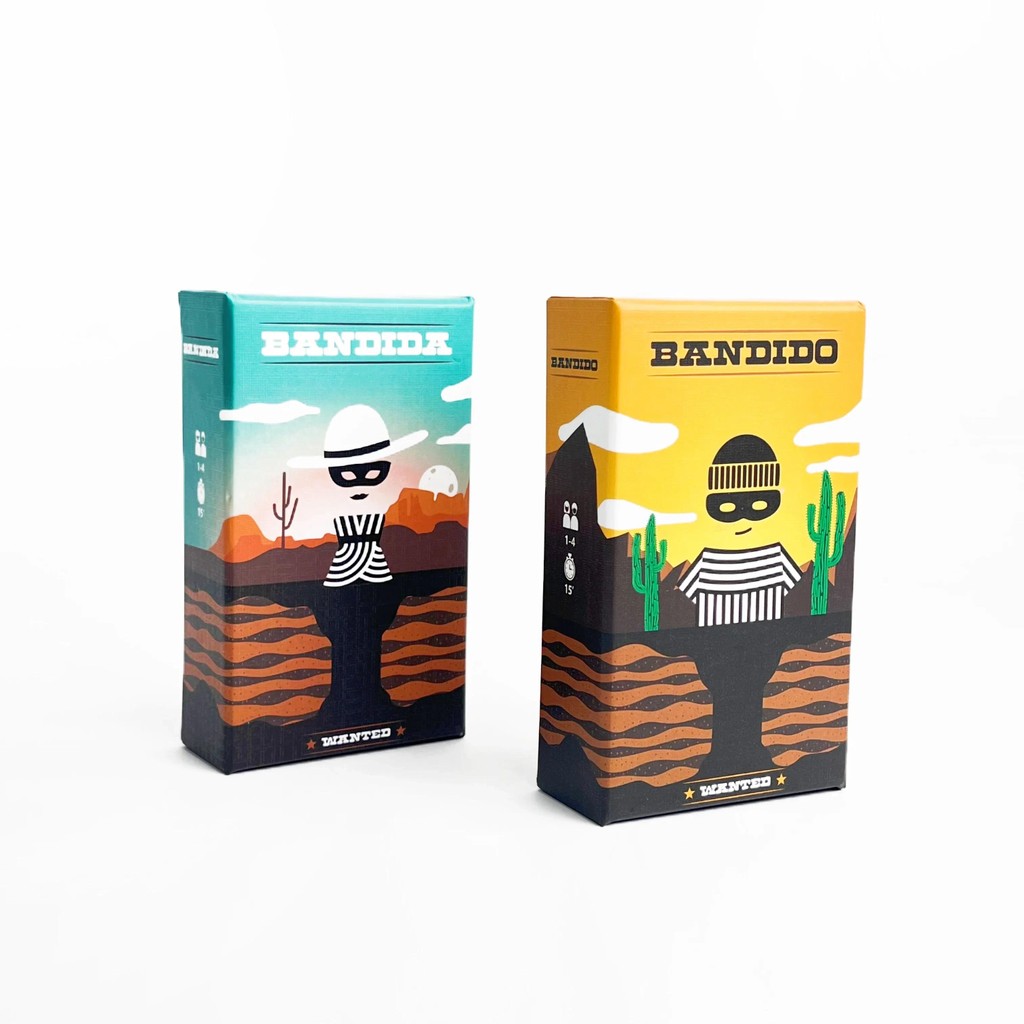 Bandido Bandida Board Game 1-4 Players Strategy Puzzle Card Game For ...