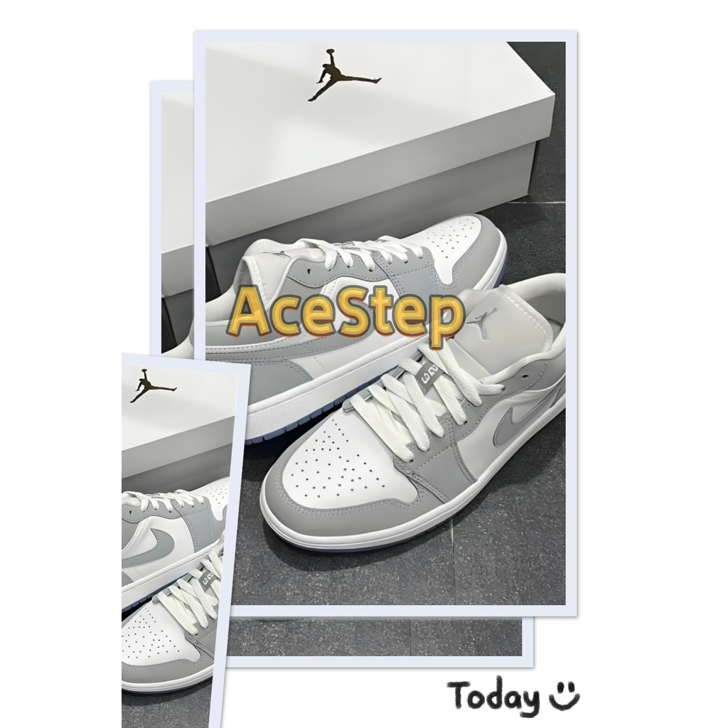 Air Jordan Running Shoes Cyan Blue Low Top Anti-Silp Rubber Shoes ...