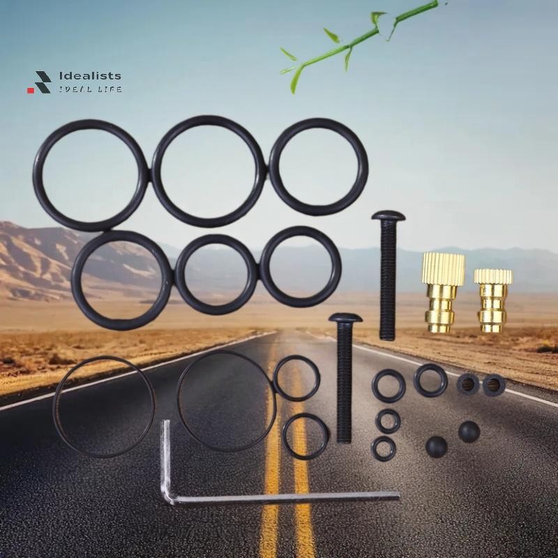 Idealists 1Set Manual Air Pump O-rings High Pressure Sealing ...