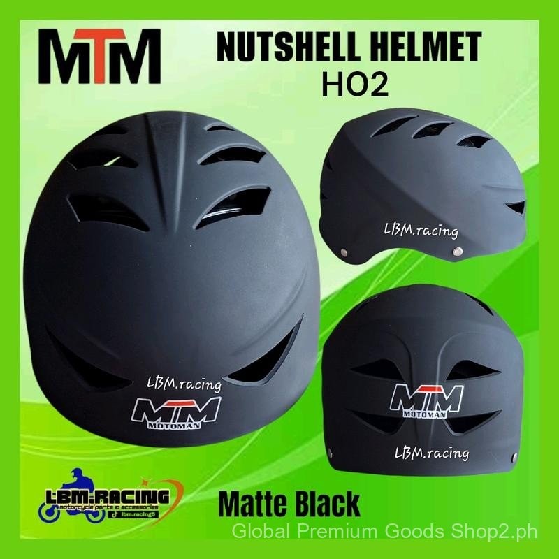 MTM Nutshell Helmet Unisex (E-Bike, Bicycle, Motorcycle) | Shopee ...