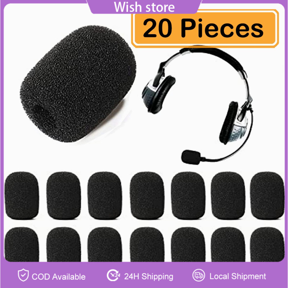Microphone Foam Windscreen Mini Mic Covers Foam Protection for Small ...
