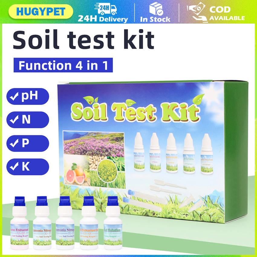 Soil Testing Kit Soil Tester PH Meter Solution Nitrogen Phosphorus N1 ...