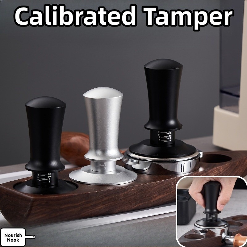 51/53/58mm Manual Coffee Tamper Calibrated Tamper Stainless Steel ...