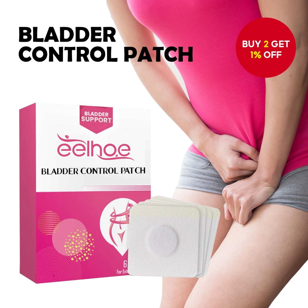 Bladder Control Patch - Helps Reduce Occasional Urgency & Leakage Due ...