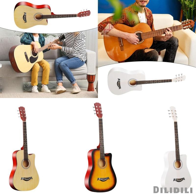 [Dilidili] 38'' Beginner Classical Acoustic Guitar Musical Instrument ...