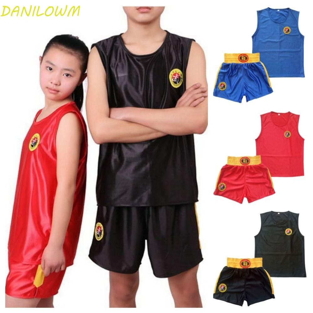 DANILOWM Dragon Kick Boxing Suit, Free Combat Shorts MMA Muay Thai ...