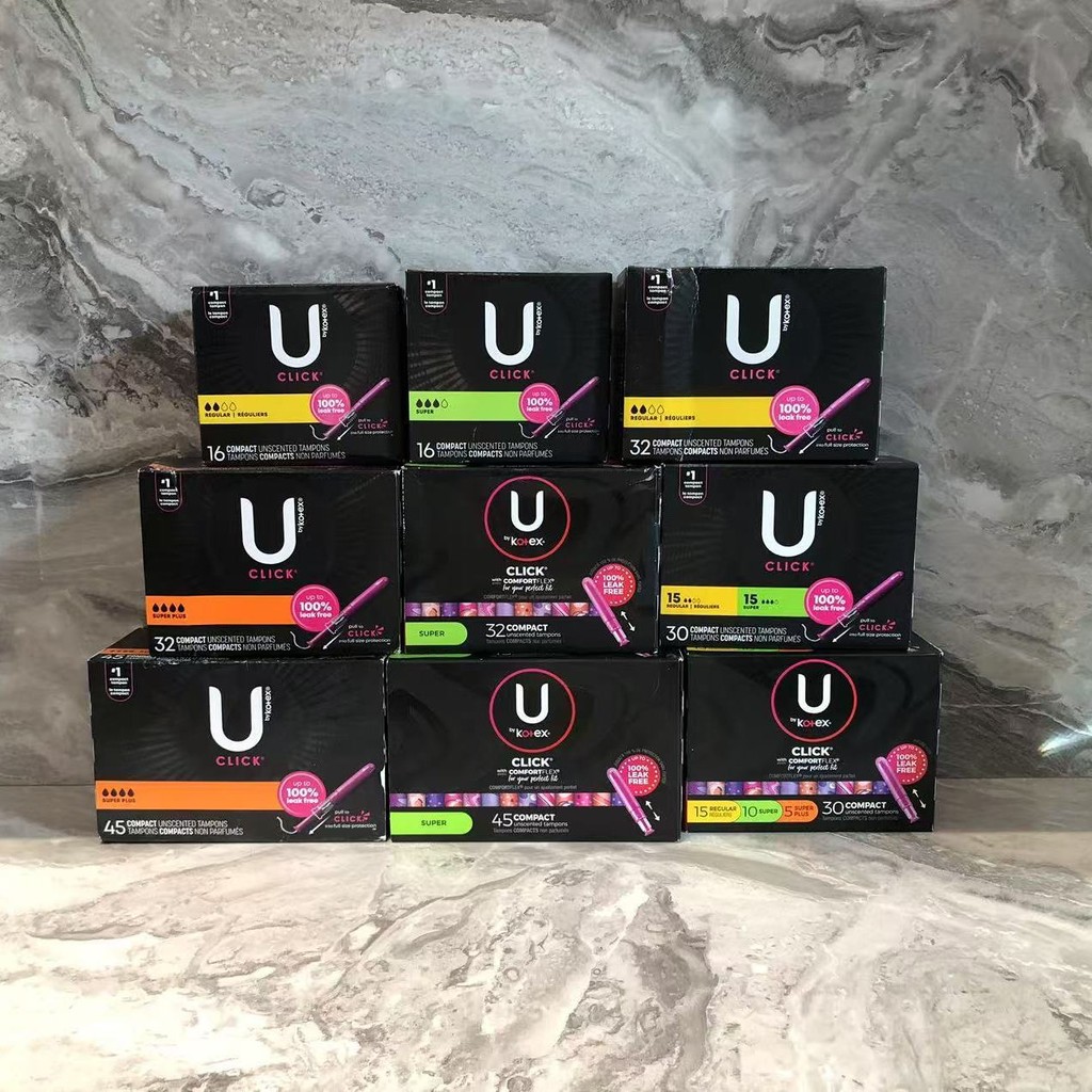 American Original Kotex Kotex Plastic Short Catheter Tampon 16 Pieces ...