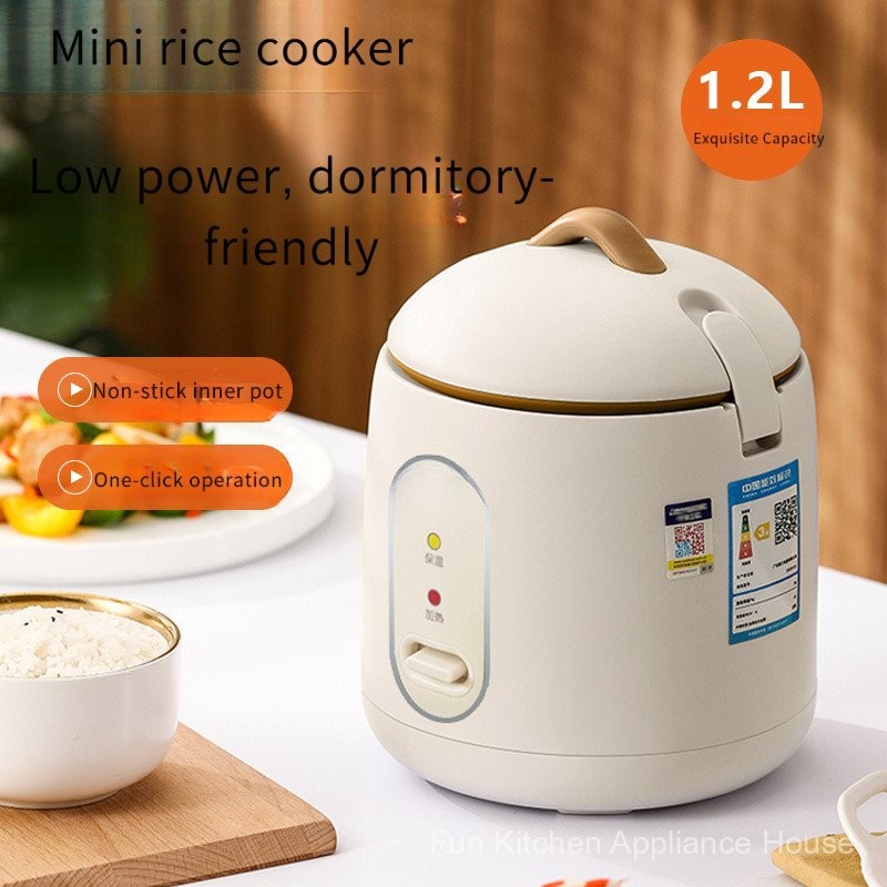 Multifunctional Mini Rice Cooker Low Power-Non-Stick Inner Pot Rice ...