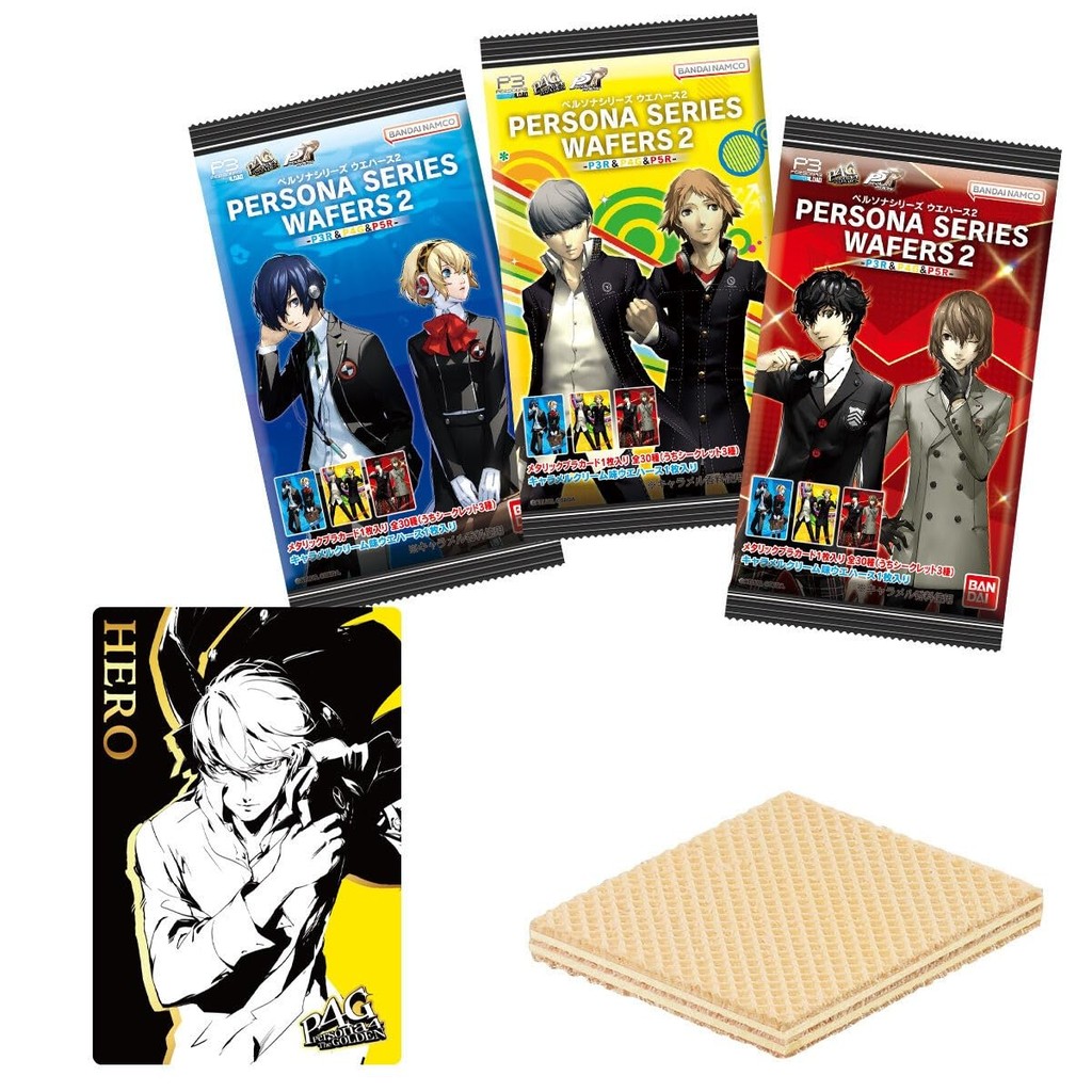 BANDAI Persona Series Wafers 2 - P3R, P4G & P5R - 20 pieces BOX Gashapon | Shopee Philippines
