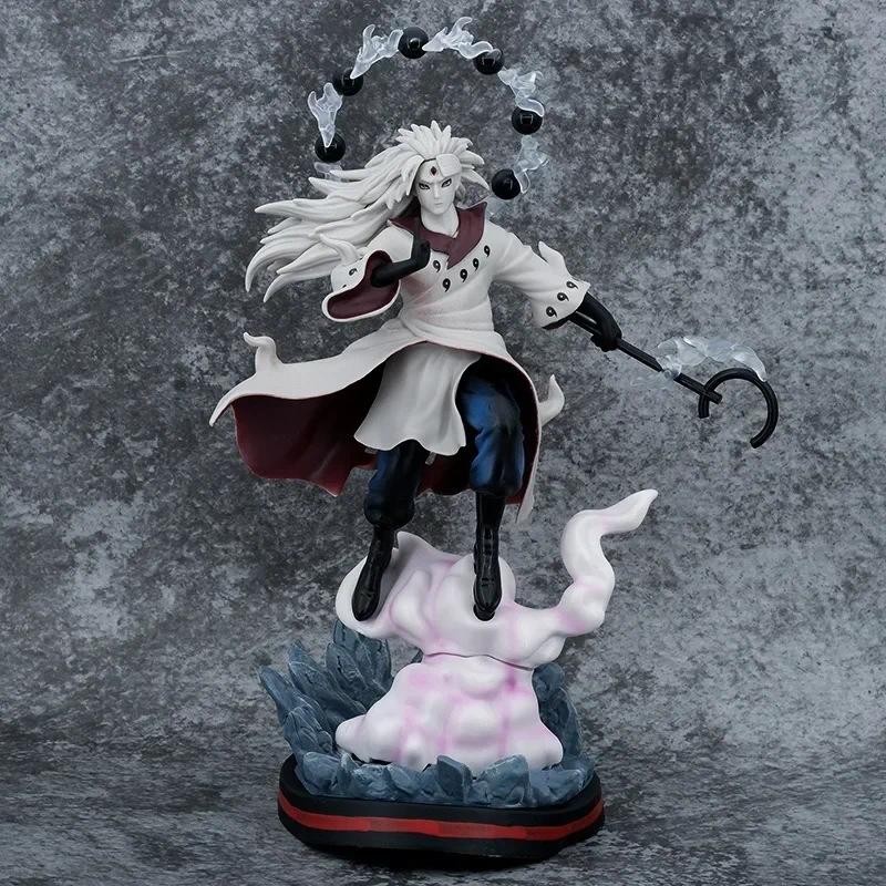 NARUTO Uchiha Madara Rikudo Sennin Anime Figure Akatsuki toys model ...