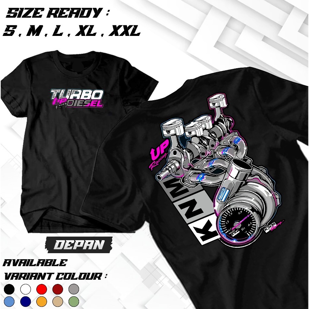 TURBO DIESEL RACING T-SHIRT | DISTRO Clothes | TRENDING CLOTHES | Men's ...