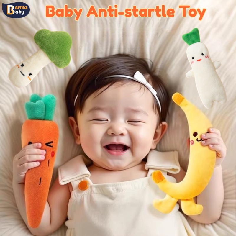 Baby Anti-startle Toy Anti Startle Jump Hand-held Loop Doll Baby ...