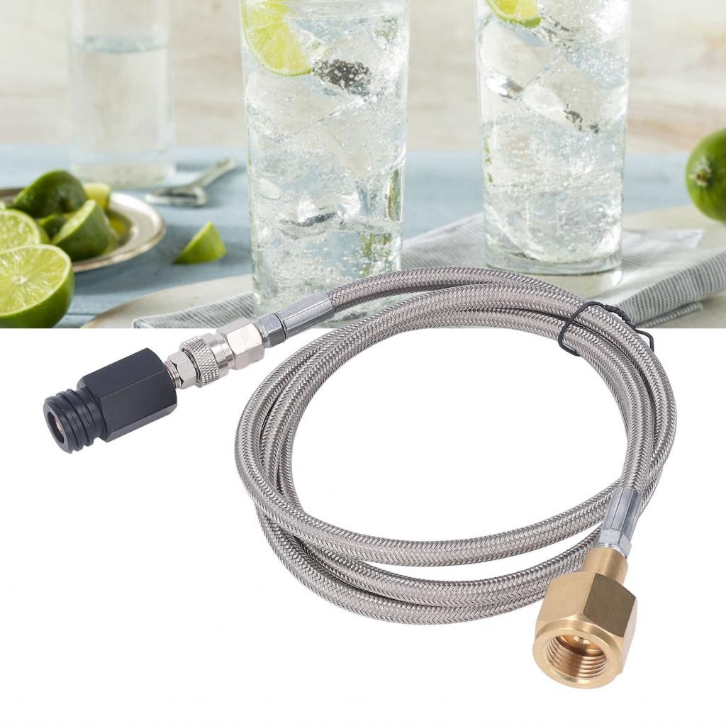 Soda Refill Adapter Low Magnetic Permeability 60in Hose CO2 Refilling ...