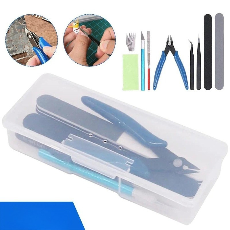 15pcs/set Gundam Tool Kit Building Tools Kit Model Craft Basic Tool DIY ...