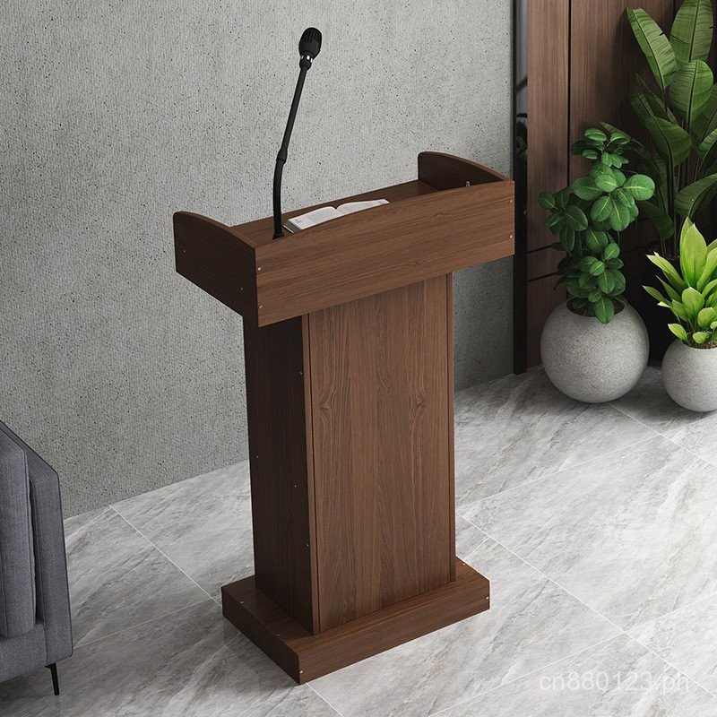 Lectern Speech Desk Reception Table Simple Conference Welcome Desk ...